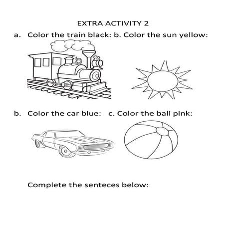Extra activity for kids 4 | PDF