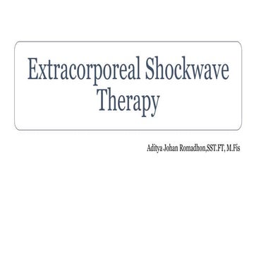 Extracorporeal shock wave therapy.pptx