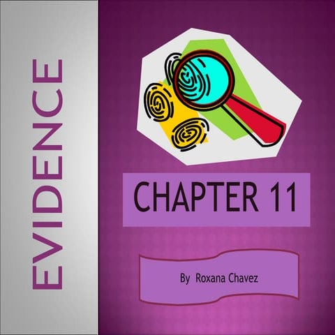 Types of Evidence | PPTX