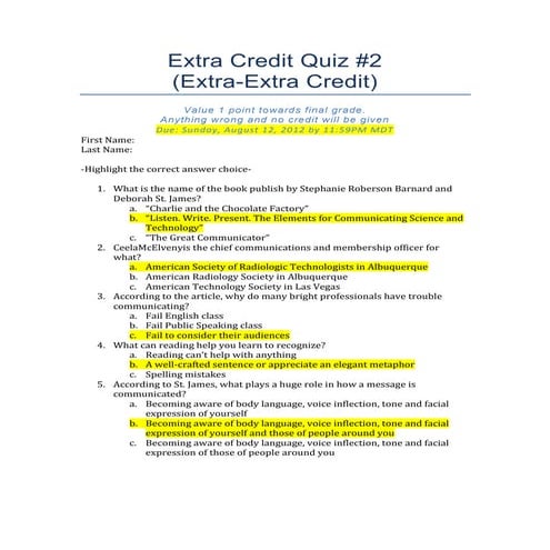 Extra creditquiz2 smmra2012 | DOCX