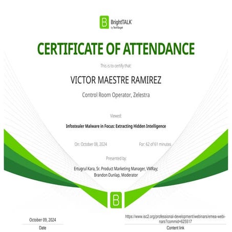 Infostealer Malware in Focus: Extracting Hidden Intelligence | PPT