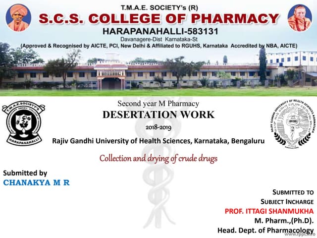 Plant extraction and fractionation | PPTX