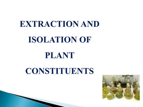 Counter current extraction | PPT