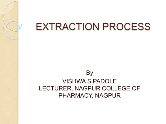 Extraction Pptx