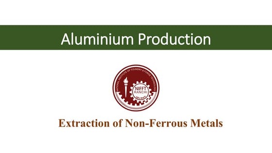 aluminium production process | PPT