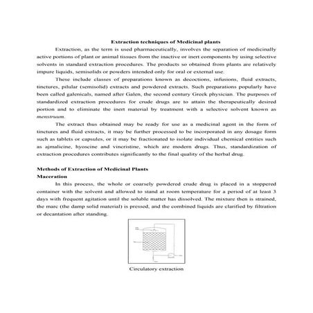 Extraction techniques medicinal_plants | PDF