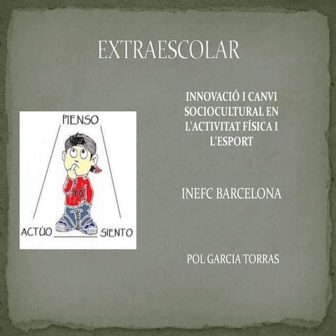 Presentació Extraescolars L\ Estel Can Bori | PPT