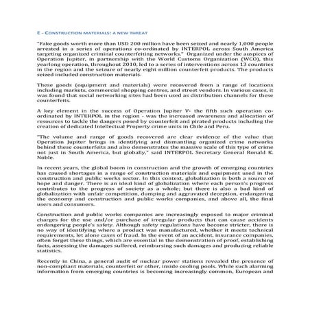 Fight Against Counterfeiting Crime | PDF