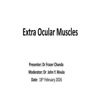 Muscles of the eye | PPTX