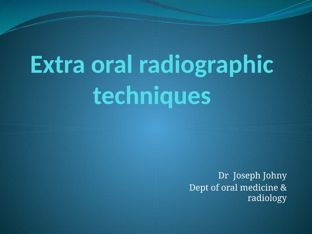 Mandible lateral oblique | PPTX | Dental Health | Diseases and Conditions