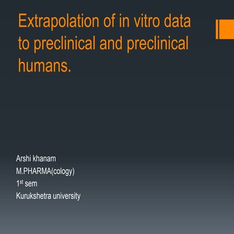 Extrapolation of in vitro data to preclinical and.pptx