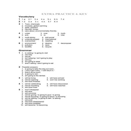 Extra practice 4. key | DOCX