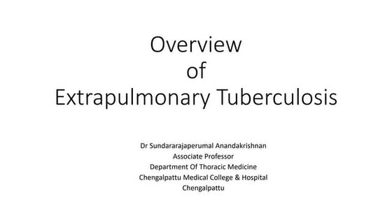 Bone Tubeoudgkaitaurauraurarhafhau4rculosis Pptx