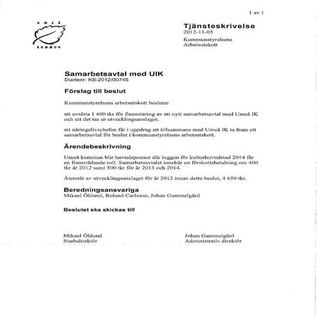 Extra ärende uik | PDF