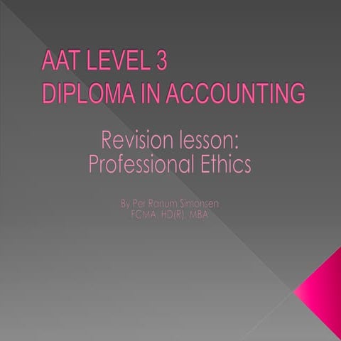 Extra revision lesson (ethics 2) | PPTX