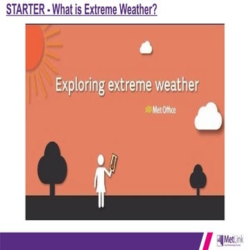 Extreme weather Events in the Climate Change | PPTX