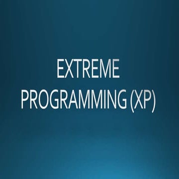 Extreme programming | PPT