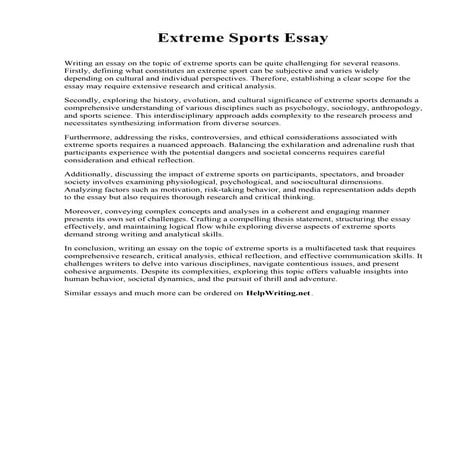 Extreme Sports Essay.pdf