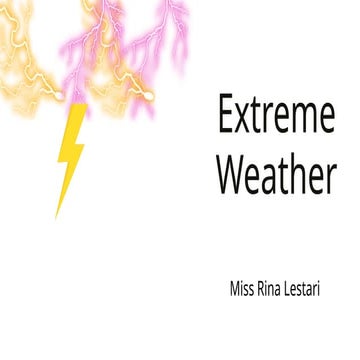 Extreme Weather PowerPoint Slides Grade 5.pptx