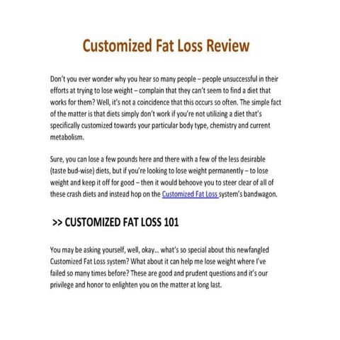 Extreme Weight Loss Methods | PPTX