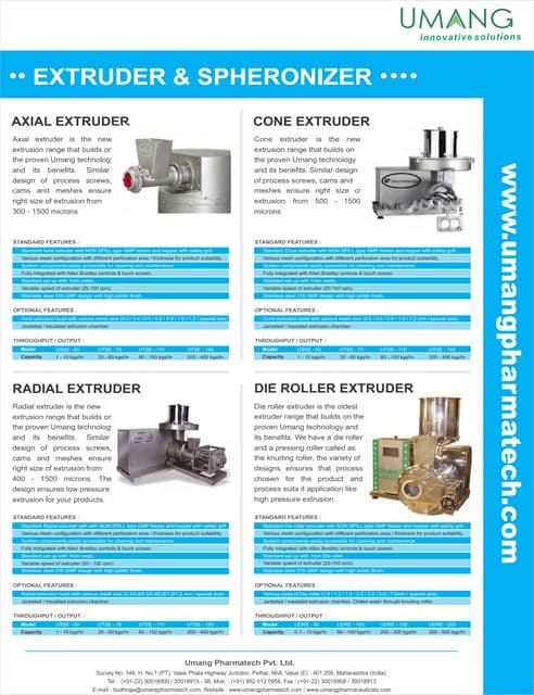 Hot Melt Extruder | PDF | Mechanical and Industrial Engineering ...