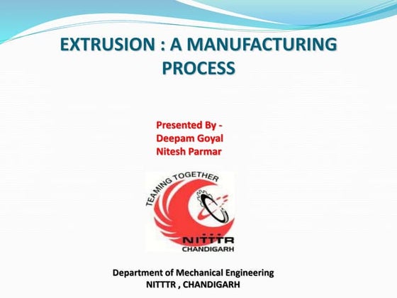 Extrusion defects | PPTX