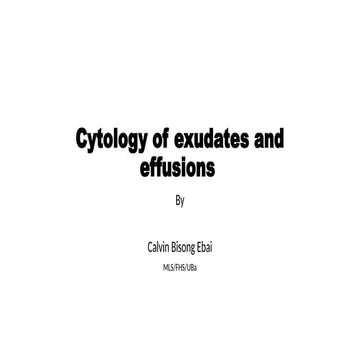 Exudates and effusions for MLS students.pptx
