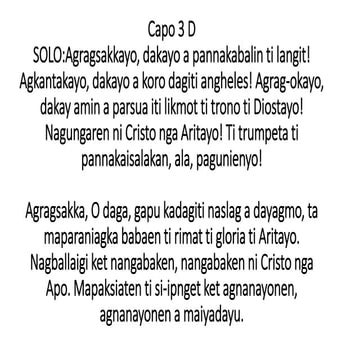 ILOCANO PRAYER Mamatiak, Amami, Ave Maria, Gloria | PPTX