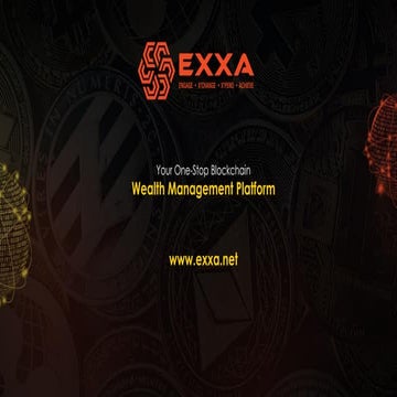 Exxa corporate presentation - Referral code - 167-85 380 | PPT