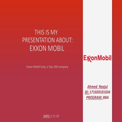 Exxon mobile | PPT