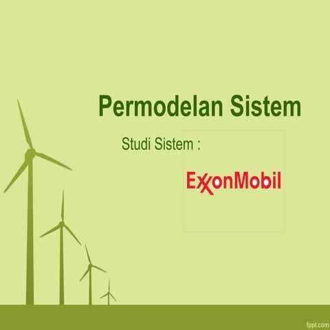 Analisa Sistem : Exxon Mobile | PPT