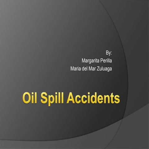 Oil Spills | PPT