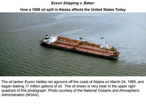 Exxon Valdez Oil Spill | PPTX