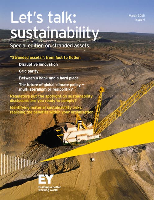 EY - Let's Talk Sustainability Issue 4 | PDF EY - Let's Talk Sustainability Issue 4 | PDF
