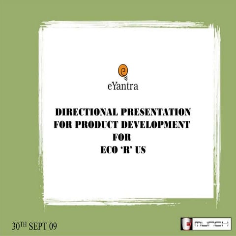 eYantra Directional Presentation | PPT