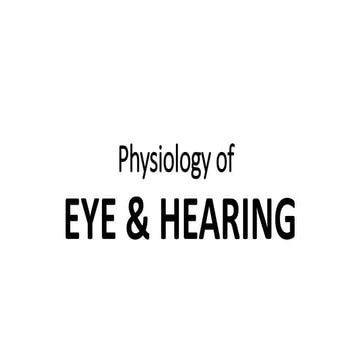 Anatomy and Physiology of eye ppt free download | PPT