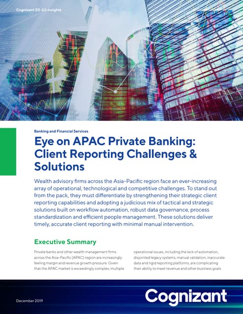MAS 610 Reporting Challenges & a Future Roadmap for Singapore’s Banks ...