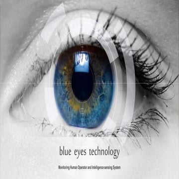 Blue Eye Technology(ManishXsp) | PPTX