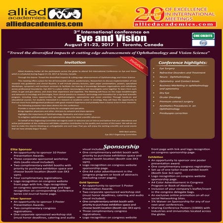 3rd International conference on Eye and Vision | PDF