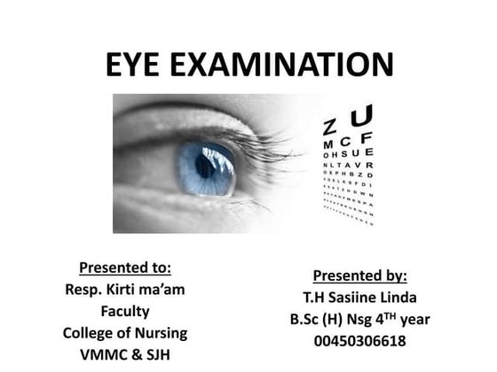 Ophthalmoscopy | PPT