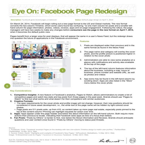 Facebook UI Evolution | PPT