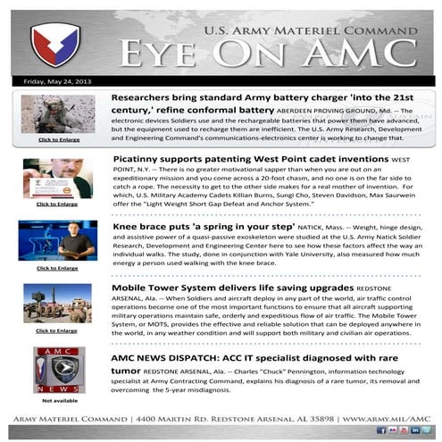 Eye on AMC, AMC weekly newsletter | PDF