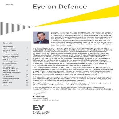 Eye on Defence September 2013 | PDF
