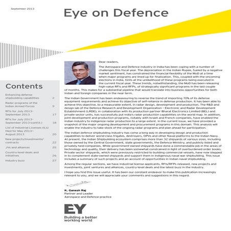Eye on Defence September 2013 | PDF