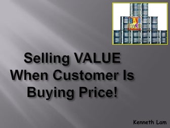 Your Secret To Never Receiving A Price Objection Again | PPT