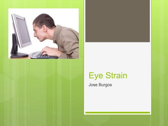 Eye strain.ppt