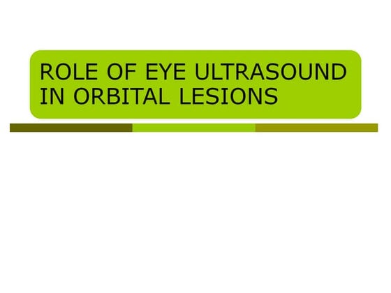Ct orbit | PPTX | Eye and Vision Conditions | Diseases and Conditions