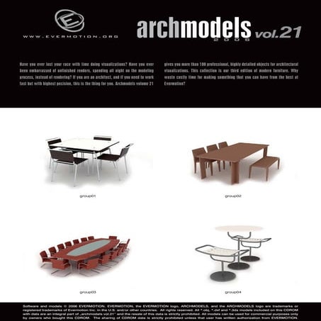 Archmodels vol 21 | PDF