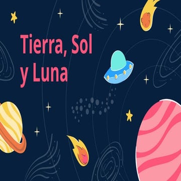 Educación y sociedad bloque 1 Sol, Tierra y Luna | PPT