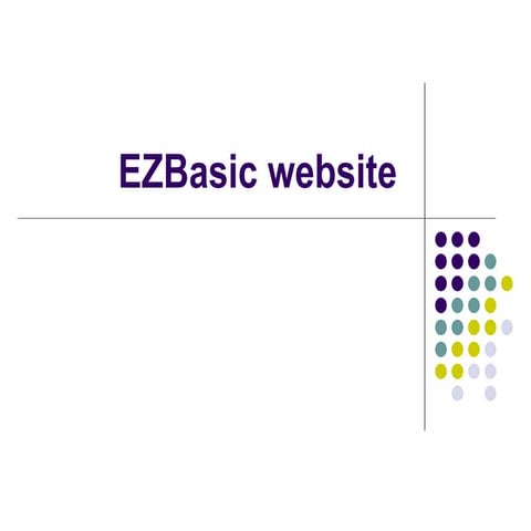 Ez basic website | PPT